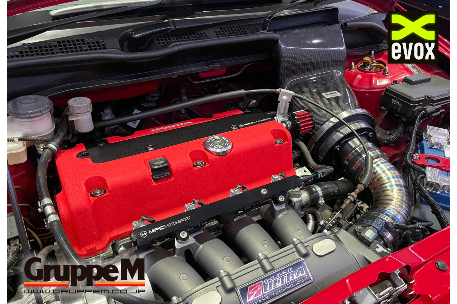 GruppeM Ram Air Intake System Honda Civic Type-R EP3 RHD 01-06 – crs2fab